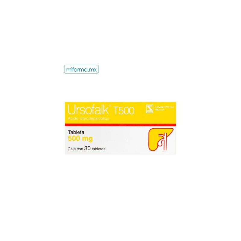 Ursofalk 500 mg 30 tabletas