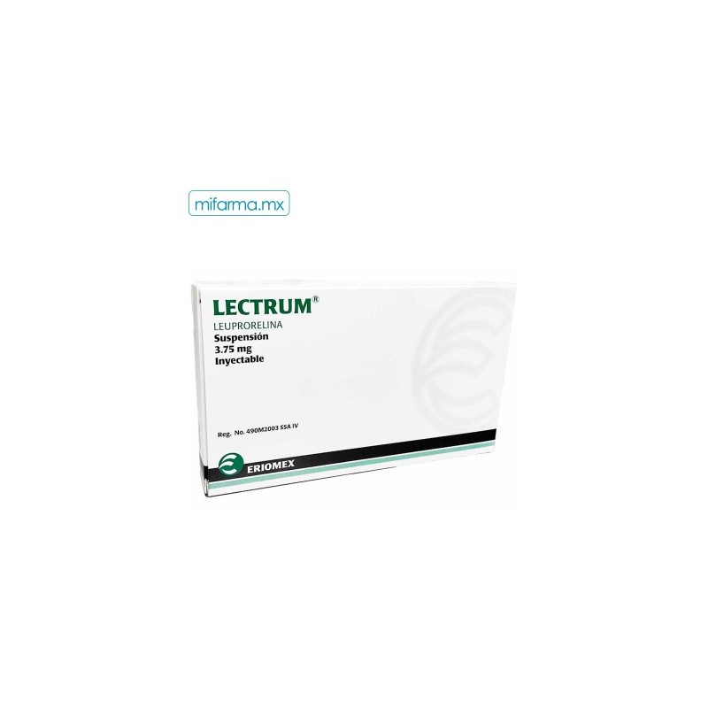 Lectrum 3.75 mg c/1 frasco ámpula